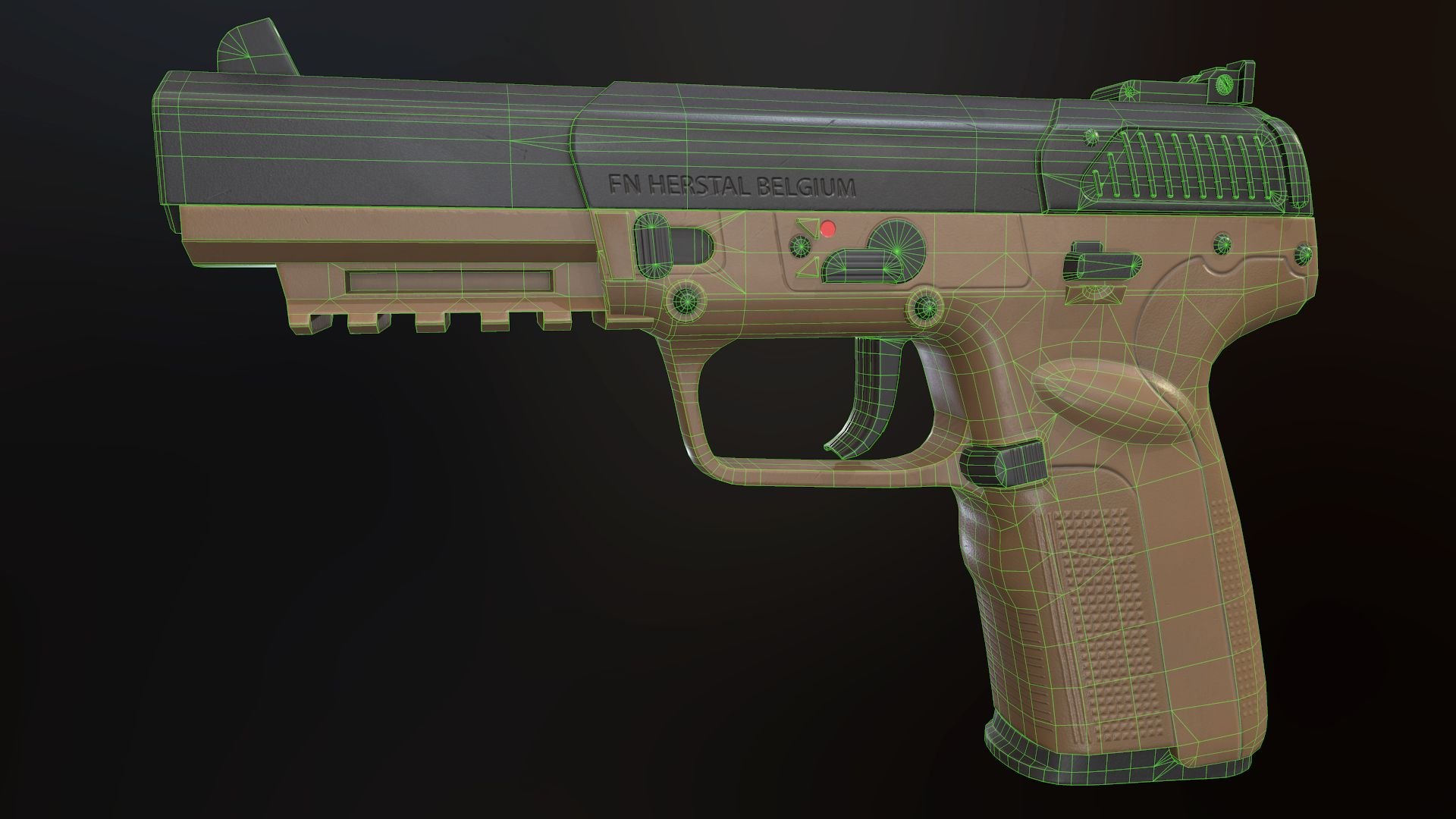 FN Five-seven 3D Model - TurboSquid 1818117