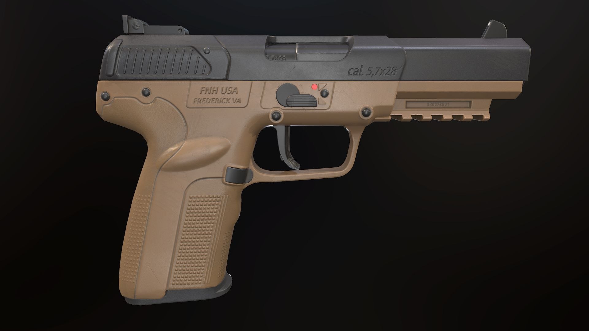 FN Five-seven 3D Model - TurboSquid 1818117