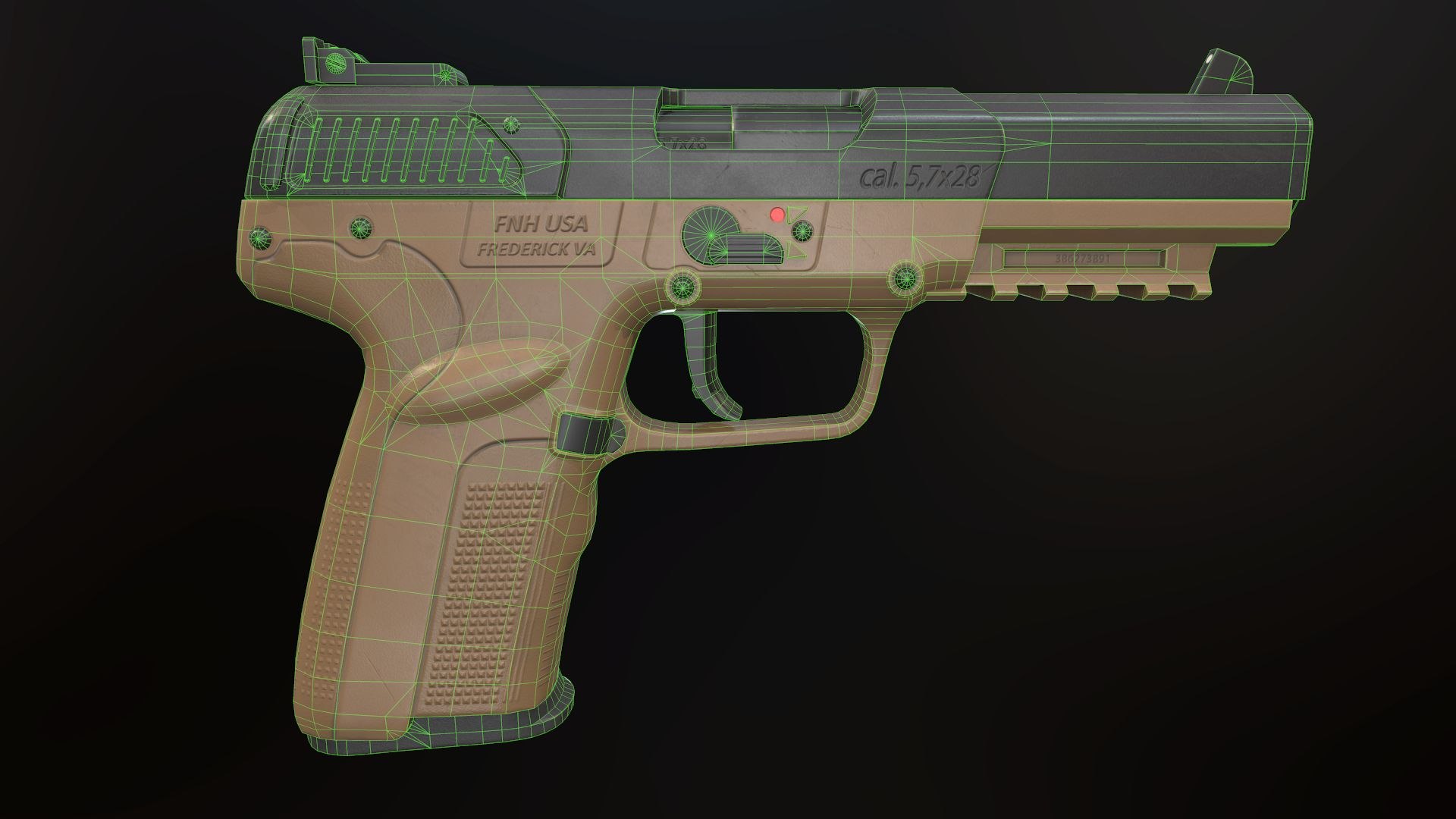 FN Five-seven 3D Model - TurboSquid 1818117