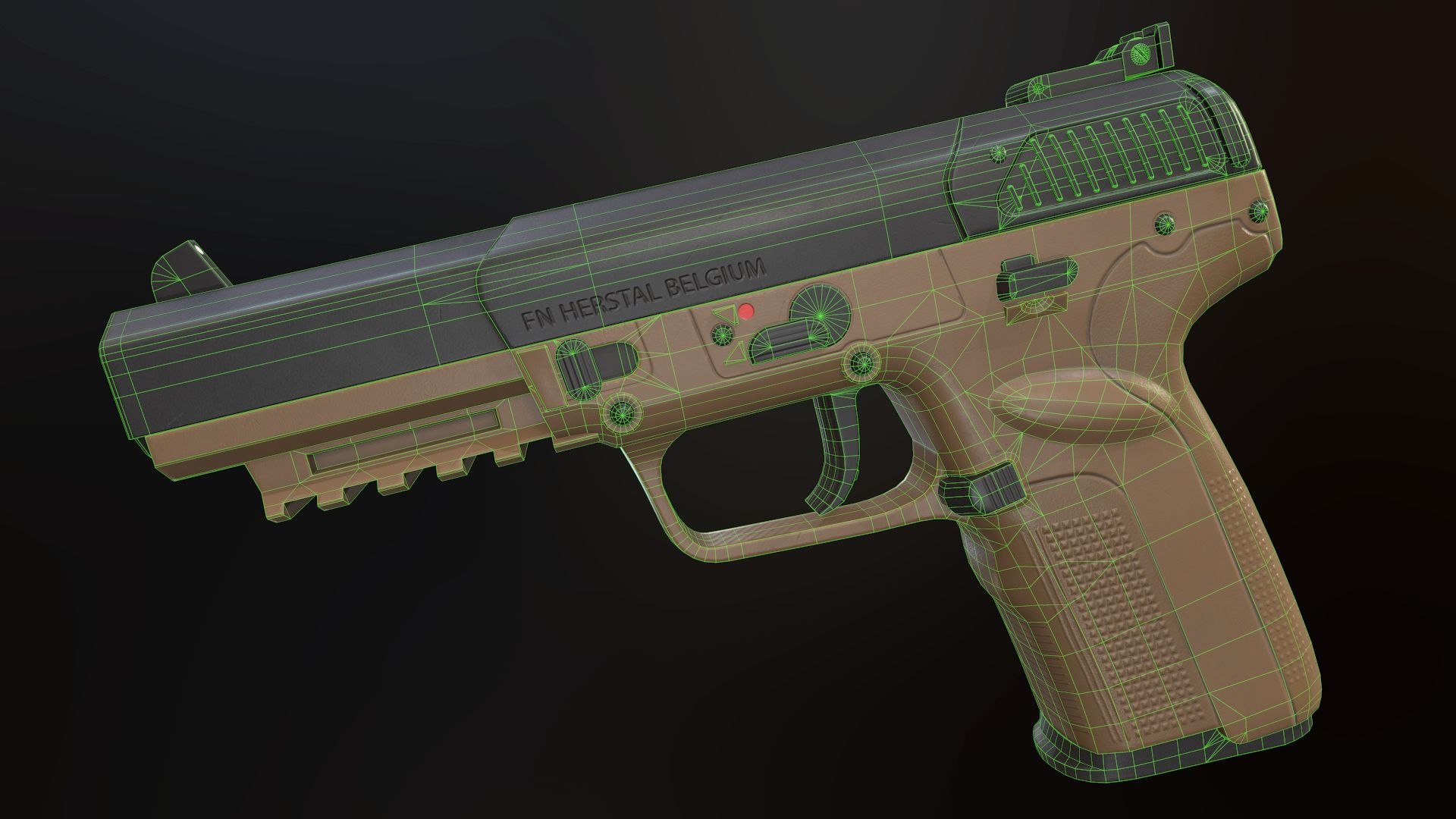 FN Five-seven 3D Model - TurboSquid 1818117