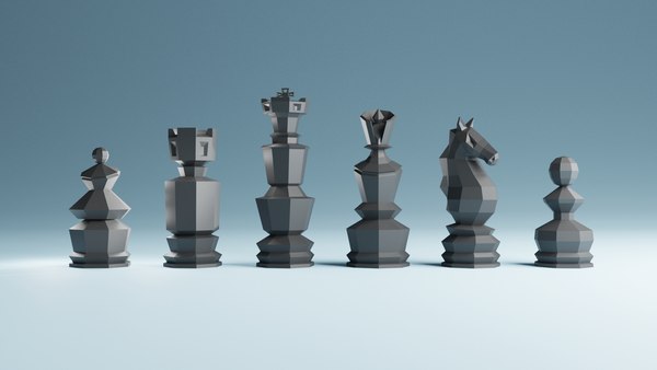 3dsmax chess knight