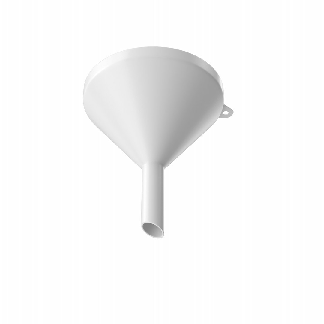 White Funnel 3D - TurboSquid 2147459