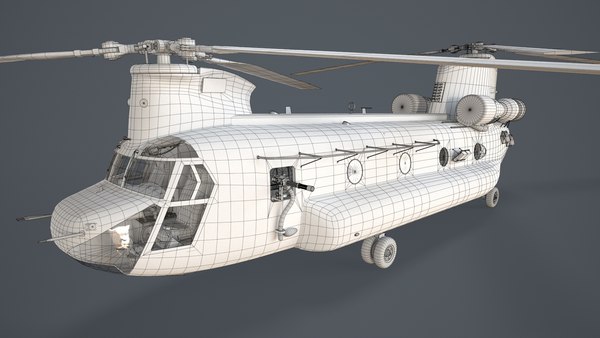 modelo 3d CH-47F Chinook Ejército australiano estático - TurboSquid 2166644