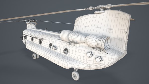 modelo 3d CH-47F Chinook Ejército australiano estático - TurboSquid 2166644