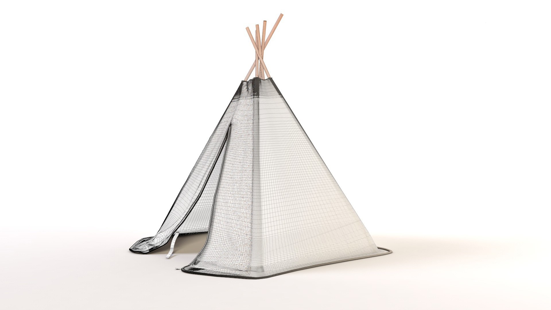 Tipi 3D Model - TurboSquid 1346596