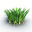 Grass Set Field 3d Model