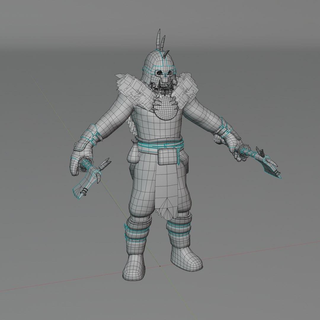 Northern Orc Warrior 3D Model - TurboSquid 1977573