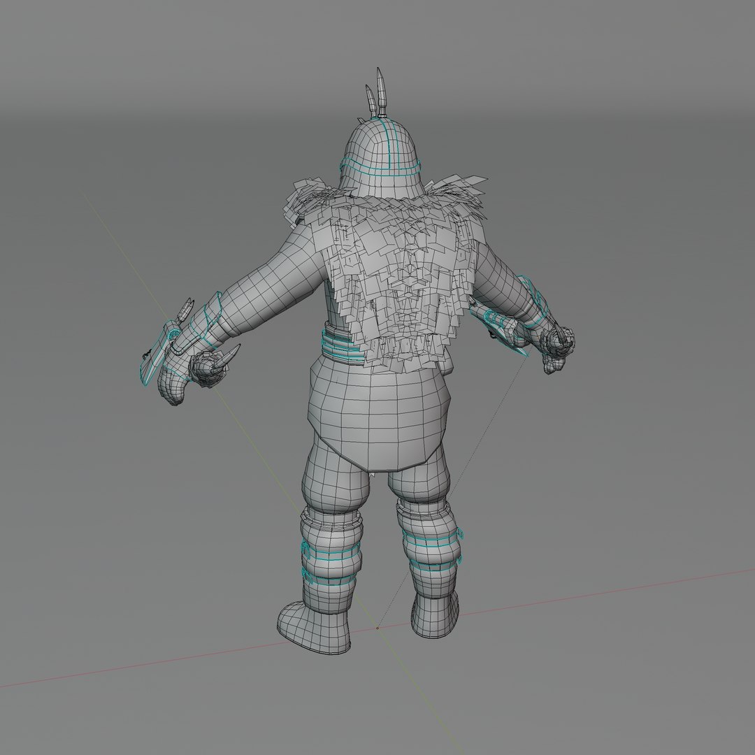 Northern Orc Warrior 3D Model - TurboSquid 1977573