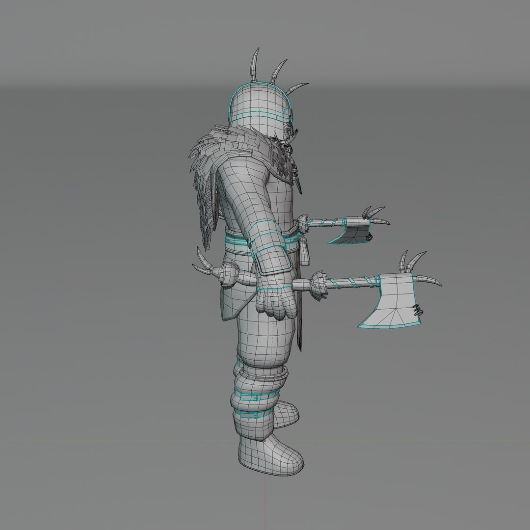 Northern Orc Warrior 3D Model - TurboSquid 1977573