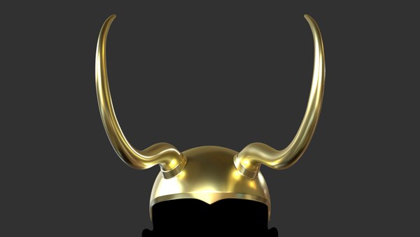 Classic Loki Helmet - Loki Series 2021 3D model - TurboSquid 1758138