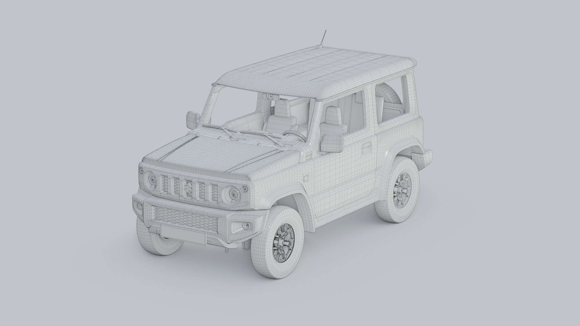 3D Suzuki Jimny Model - TurboSquid 2102506