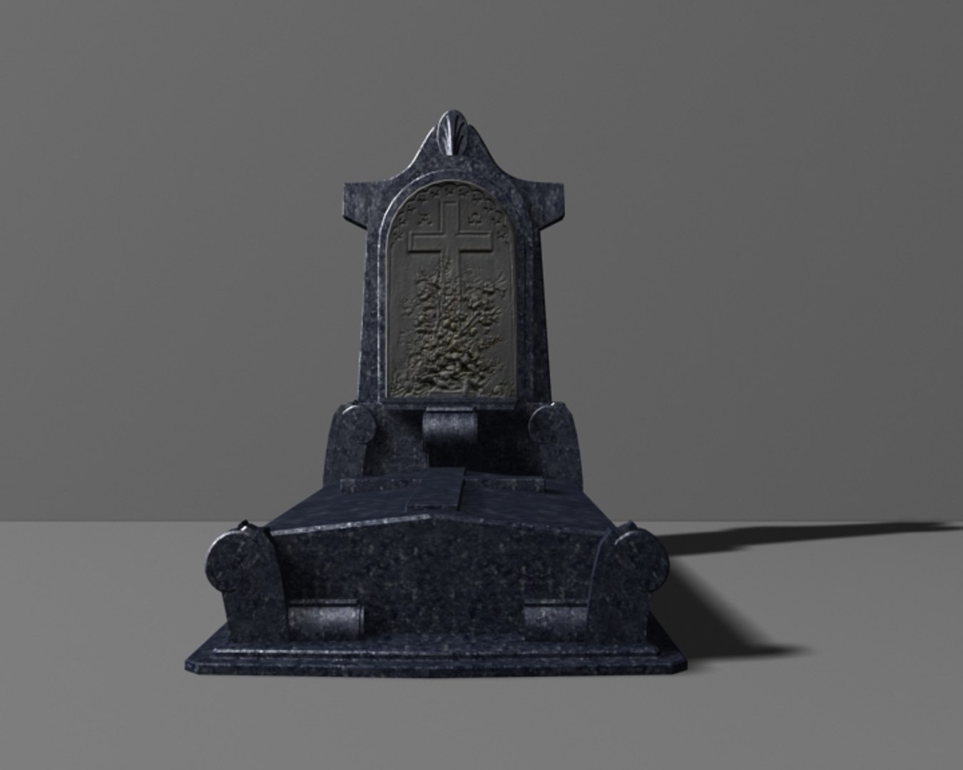 3d model grave
