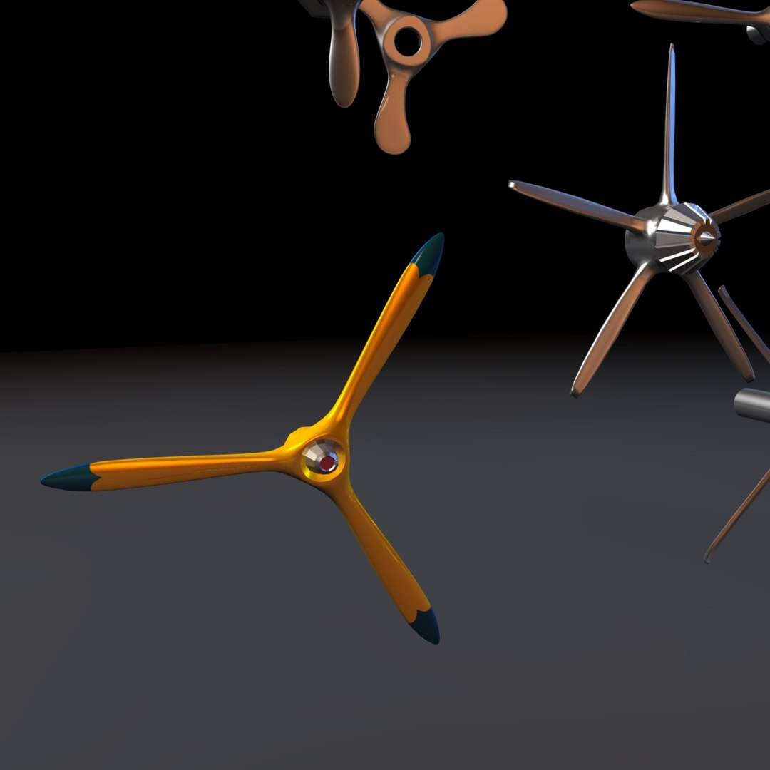 3d Model Aircraft Propeller
