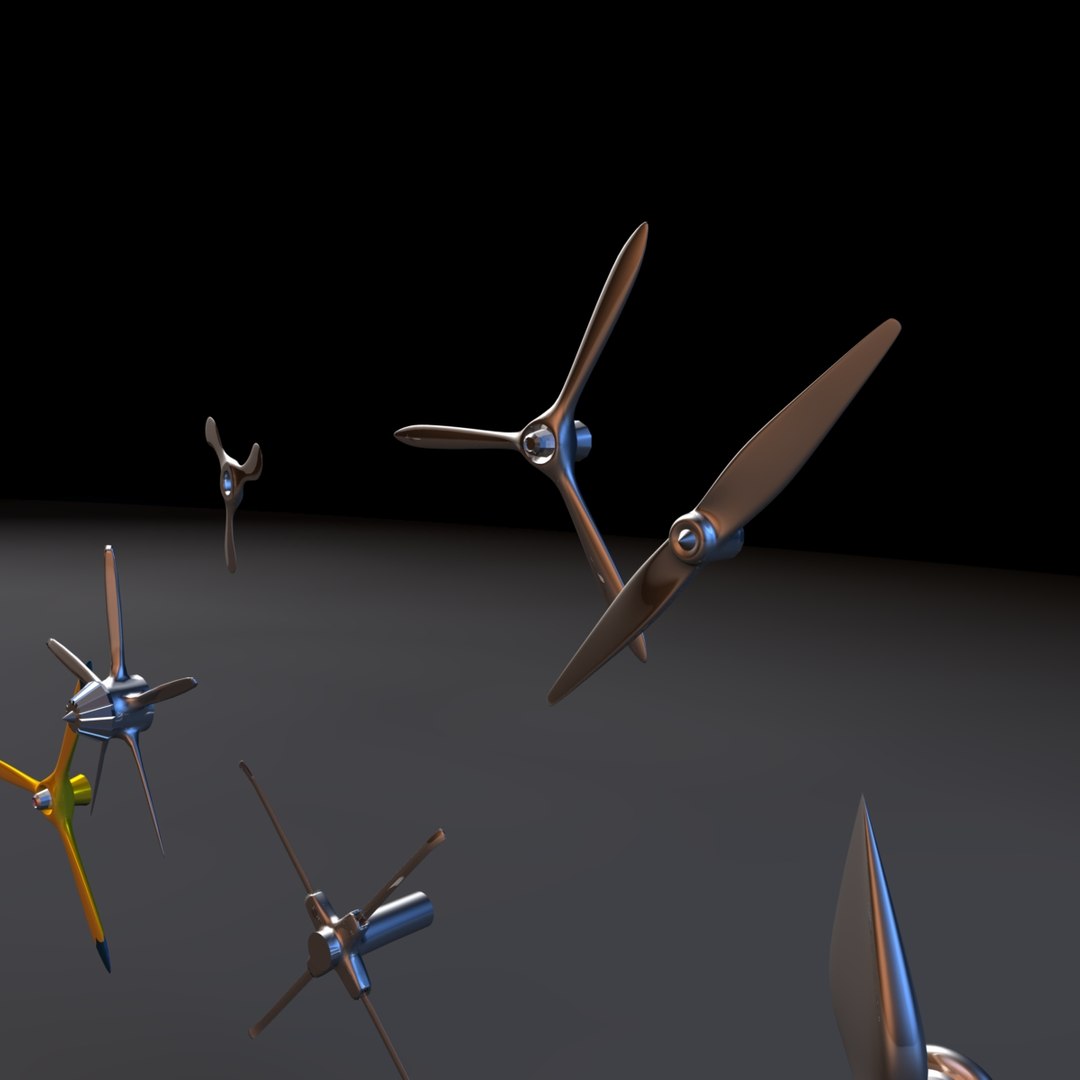 3d Model Aircraft Propeller