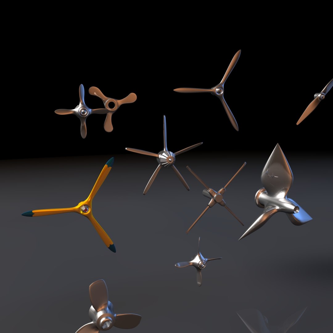 3d Model Aircraft Propeller