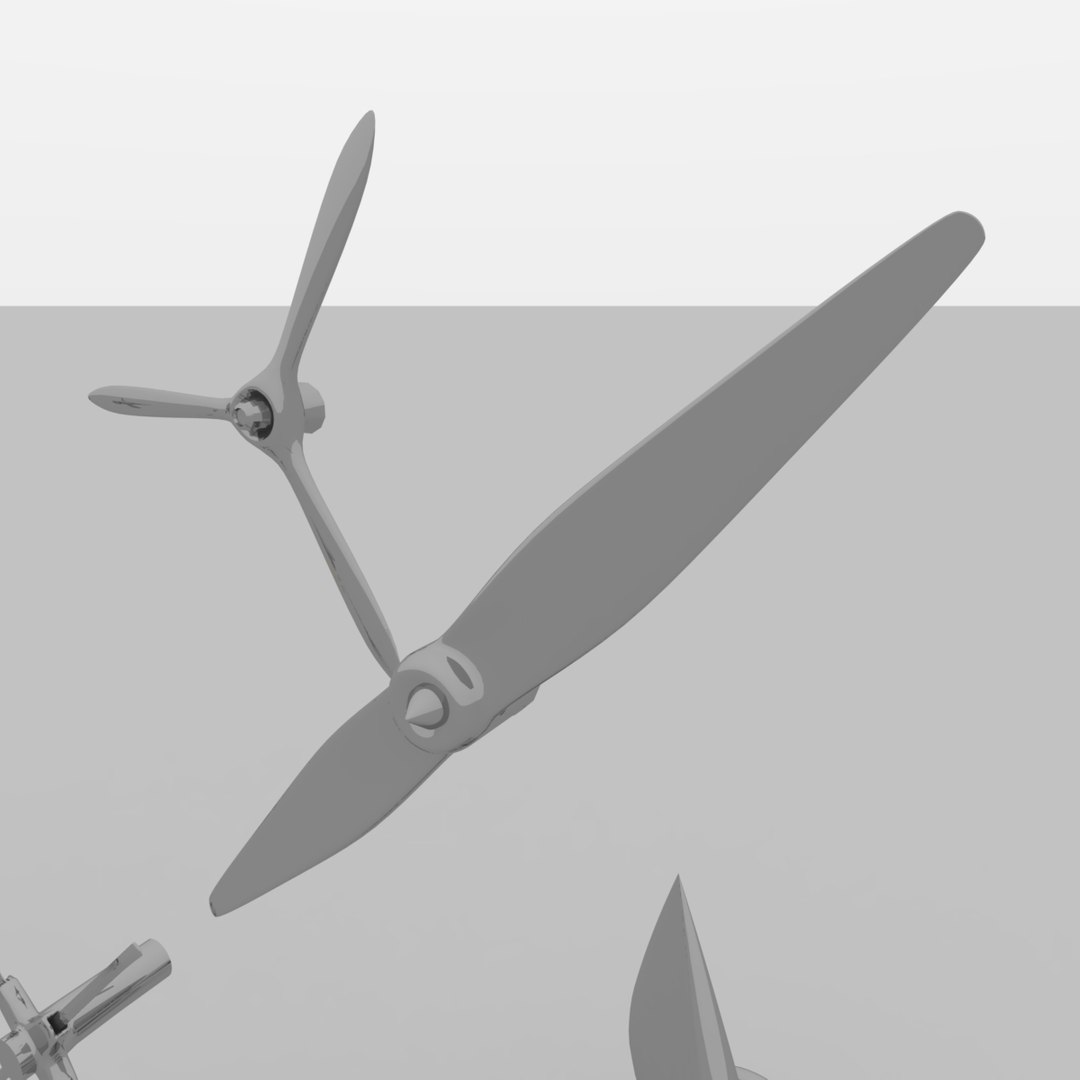 3d Model Aircraft Propeller