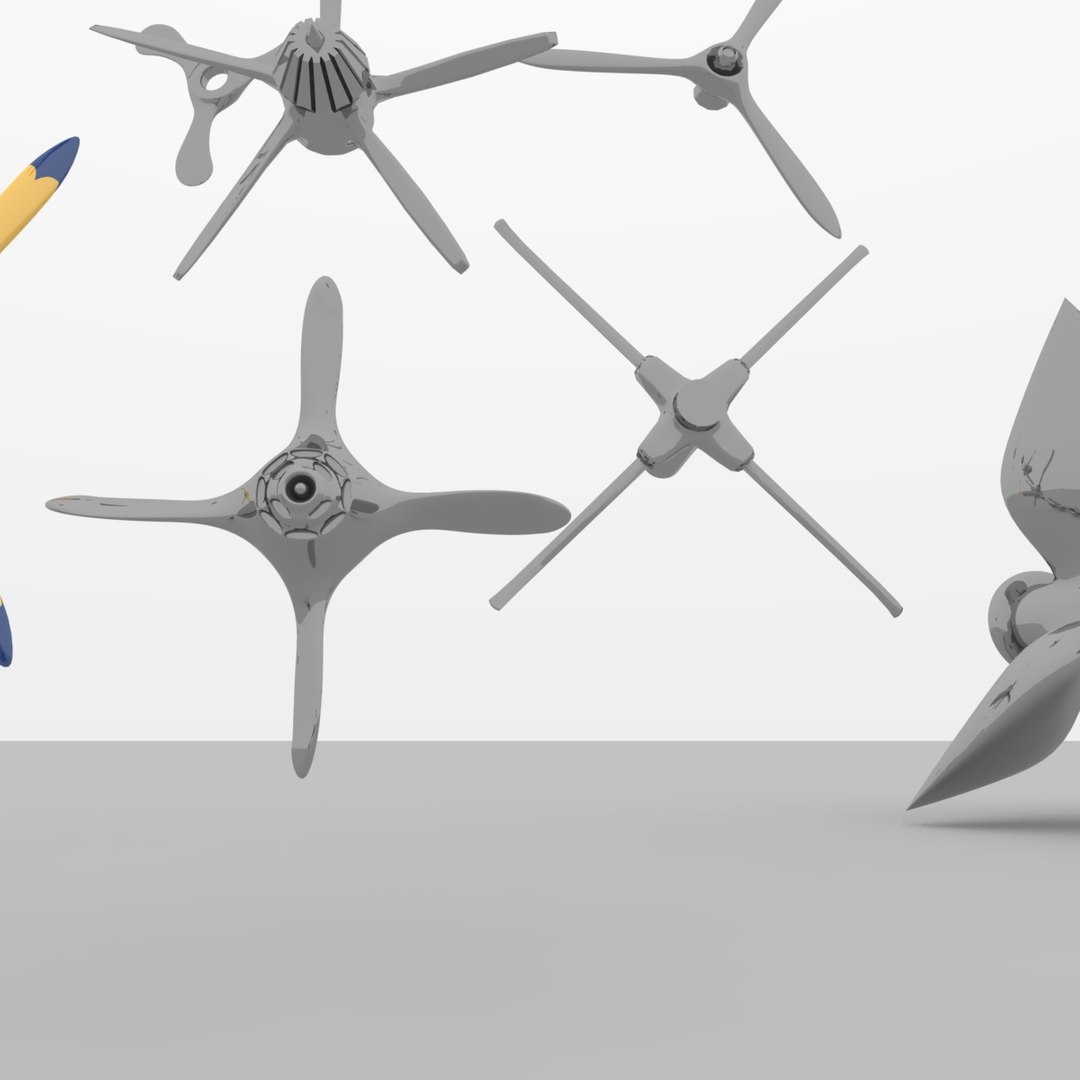 3d Model Aircraft Propeller