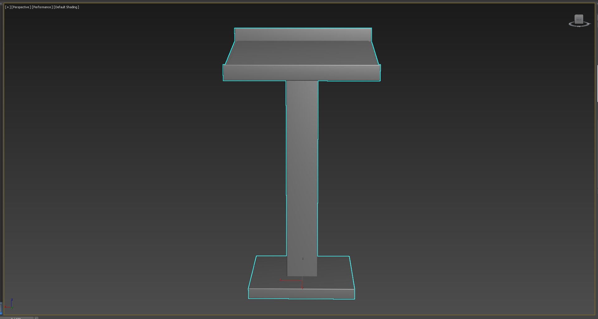 3D Lectern - TurboSquid 1824837