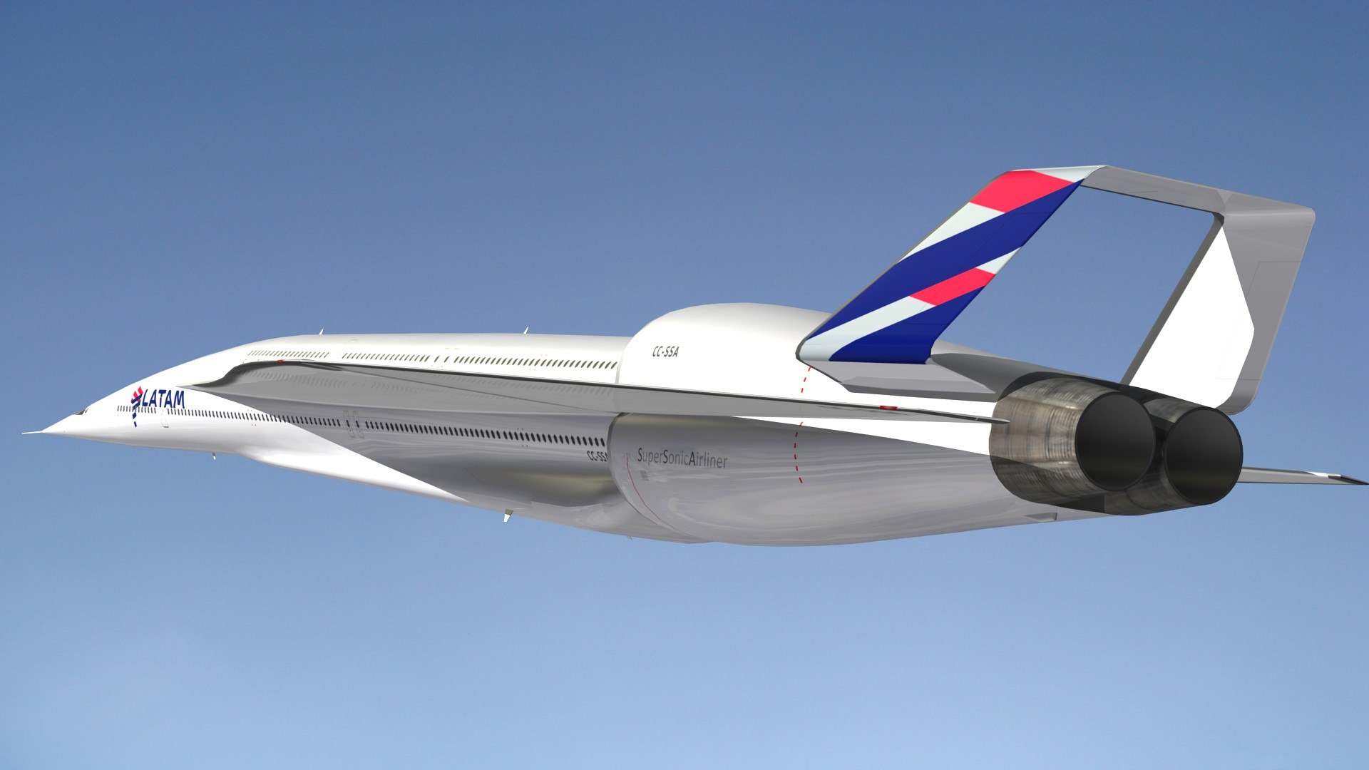 3D SSA Latam Airlines - TurboSquid 2124614