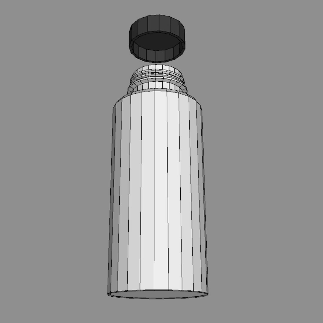 Glass Vile 3D - TurboSquid 1252637