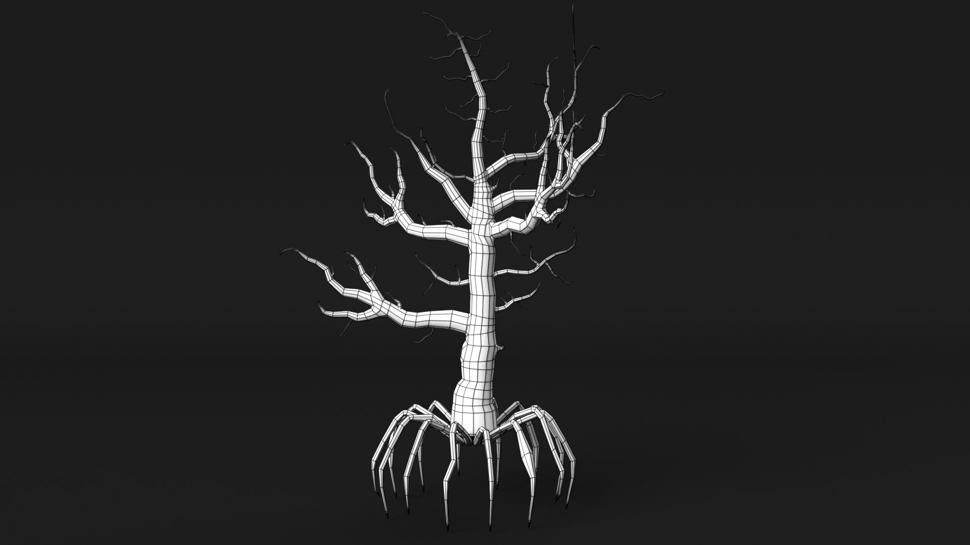 Spooky Tree Collection 3D model - TurboSquid 1948724