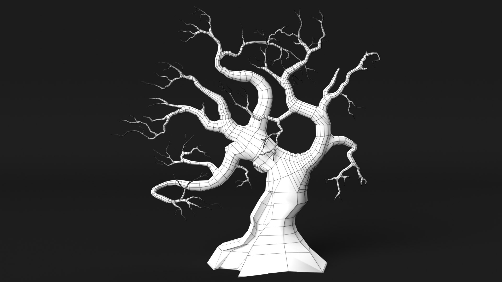 Spooky Tree Collection 3D model - TurboSquid 1948724
