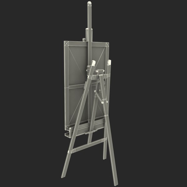 studio easel v2 3d model