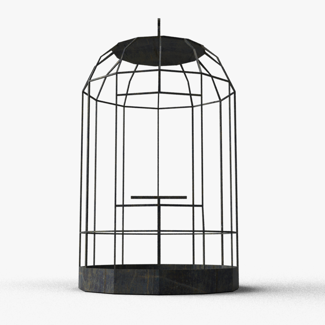 Free horror styled birdcage model | 1147042 | TurboSquid