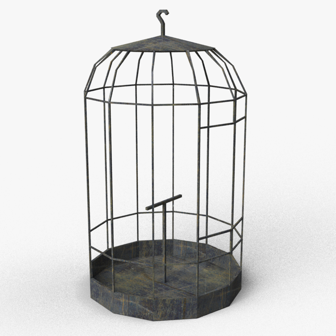 Free horror styled birdcage model | 1147042 | TurboSquid