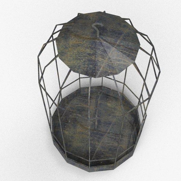 Free horror styled birdcage model | 1147042 | TurboSquid