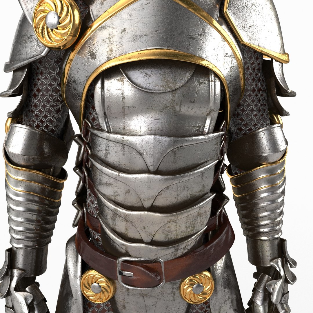 3d Model Medieval Armor