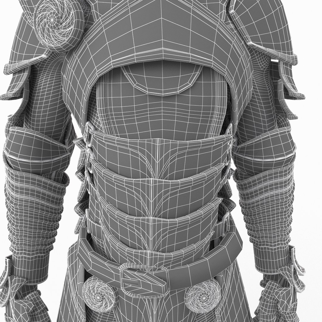 3d Model Medieval Armor