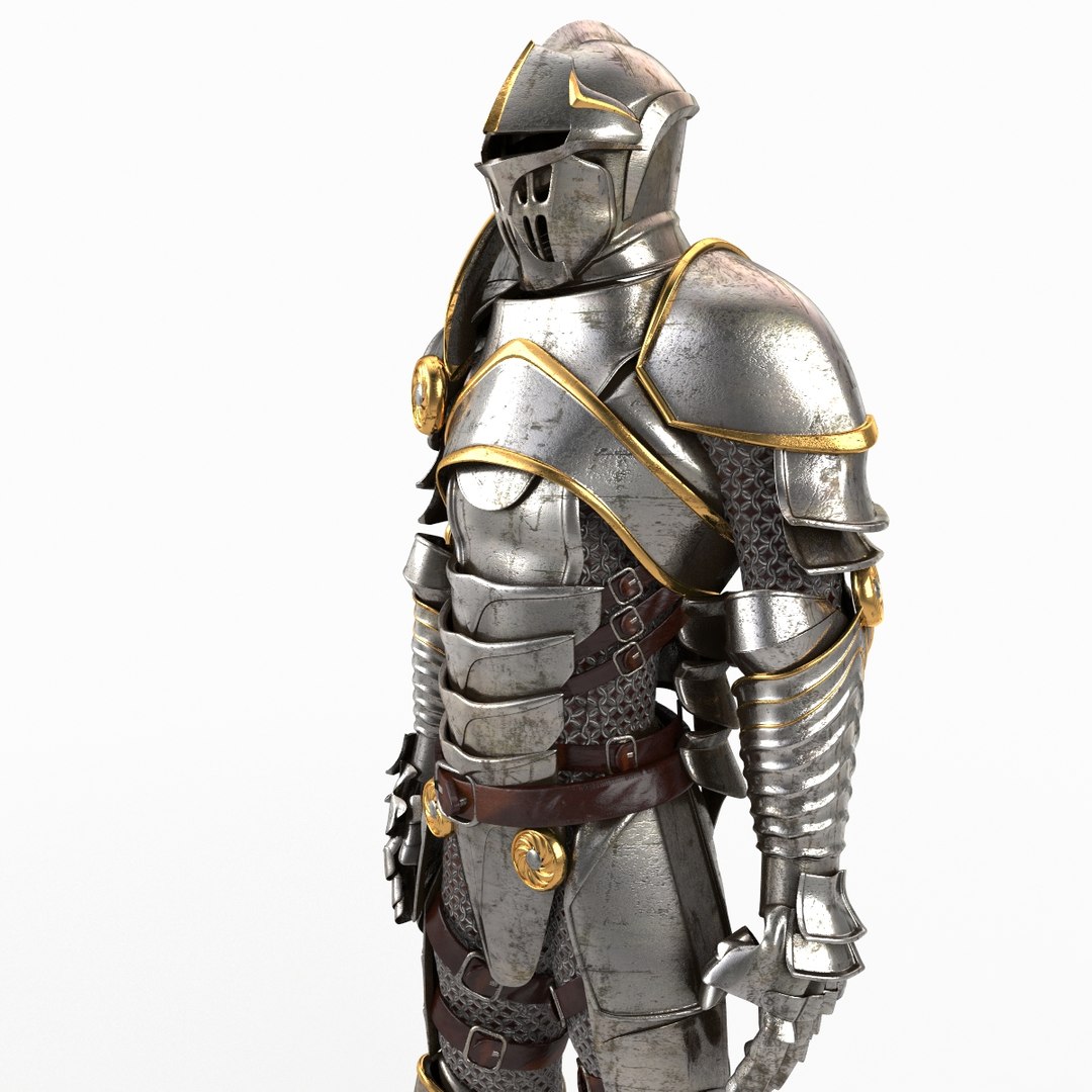 3d Model Medieval Armor
