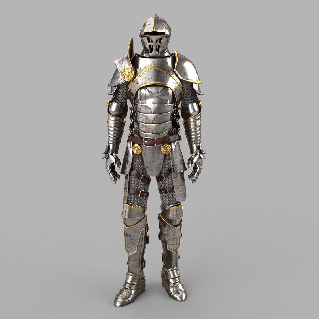 3d Model Medieval Armor