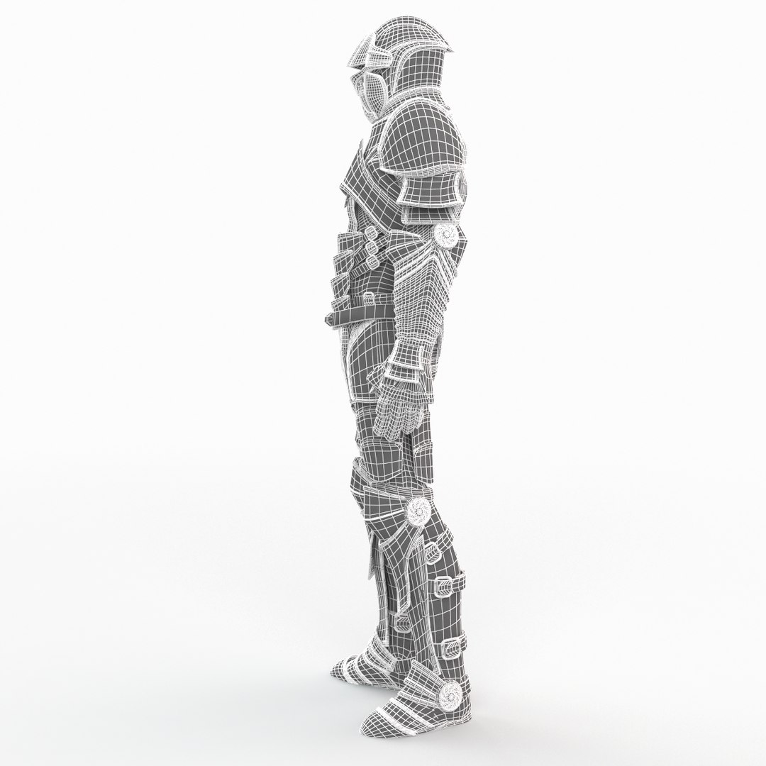 3d Model Medieval Armor