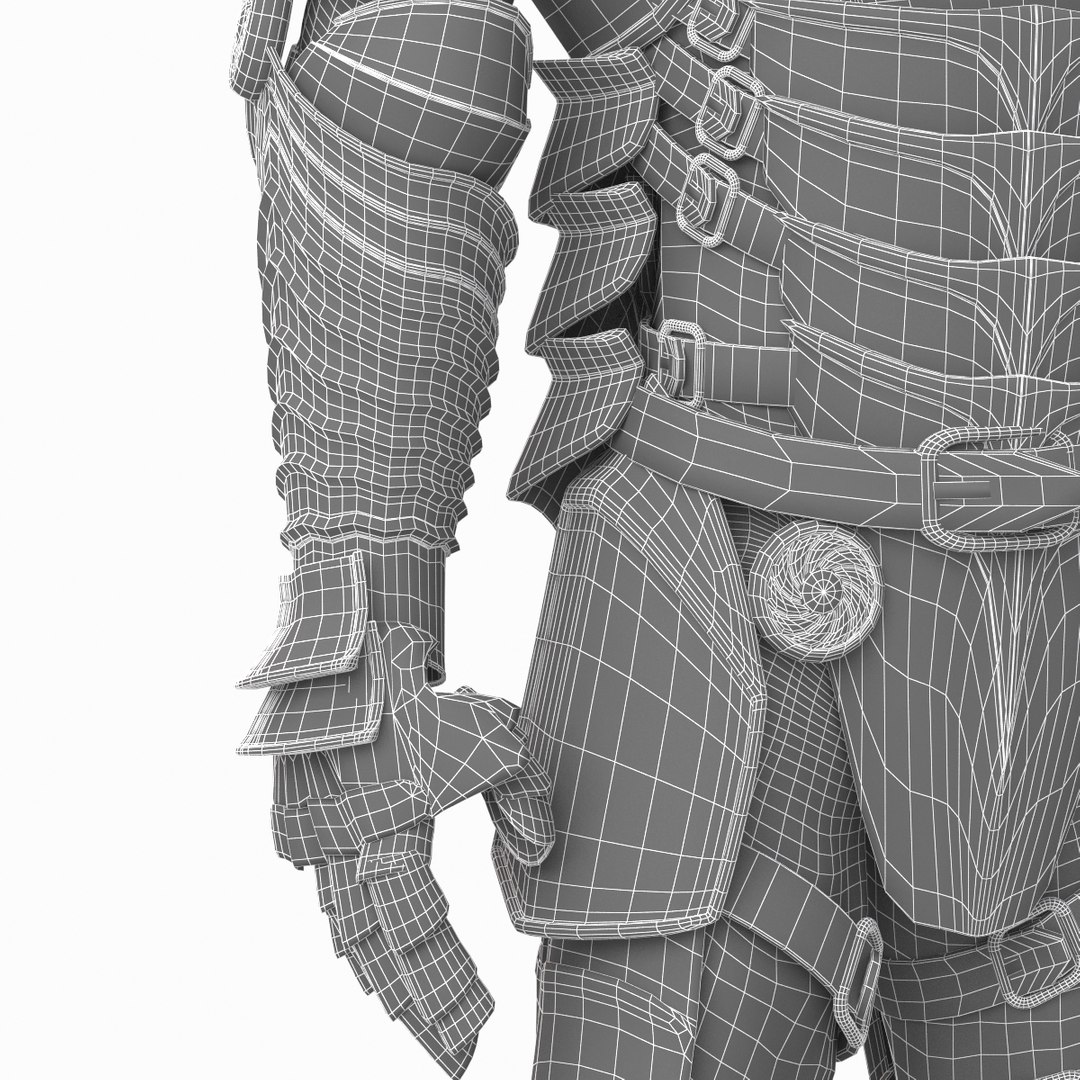 3d Model Medieval Armor