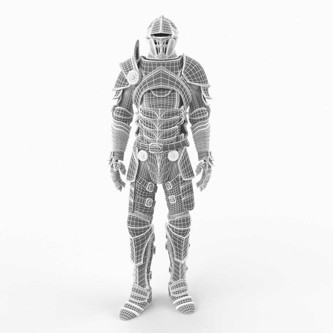 3d Model Medieval Armor