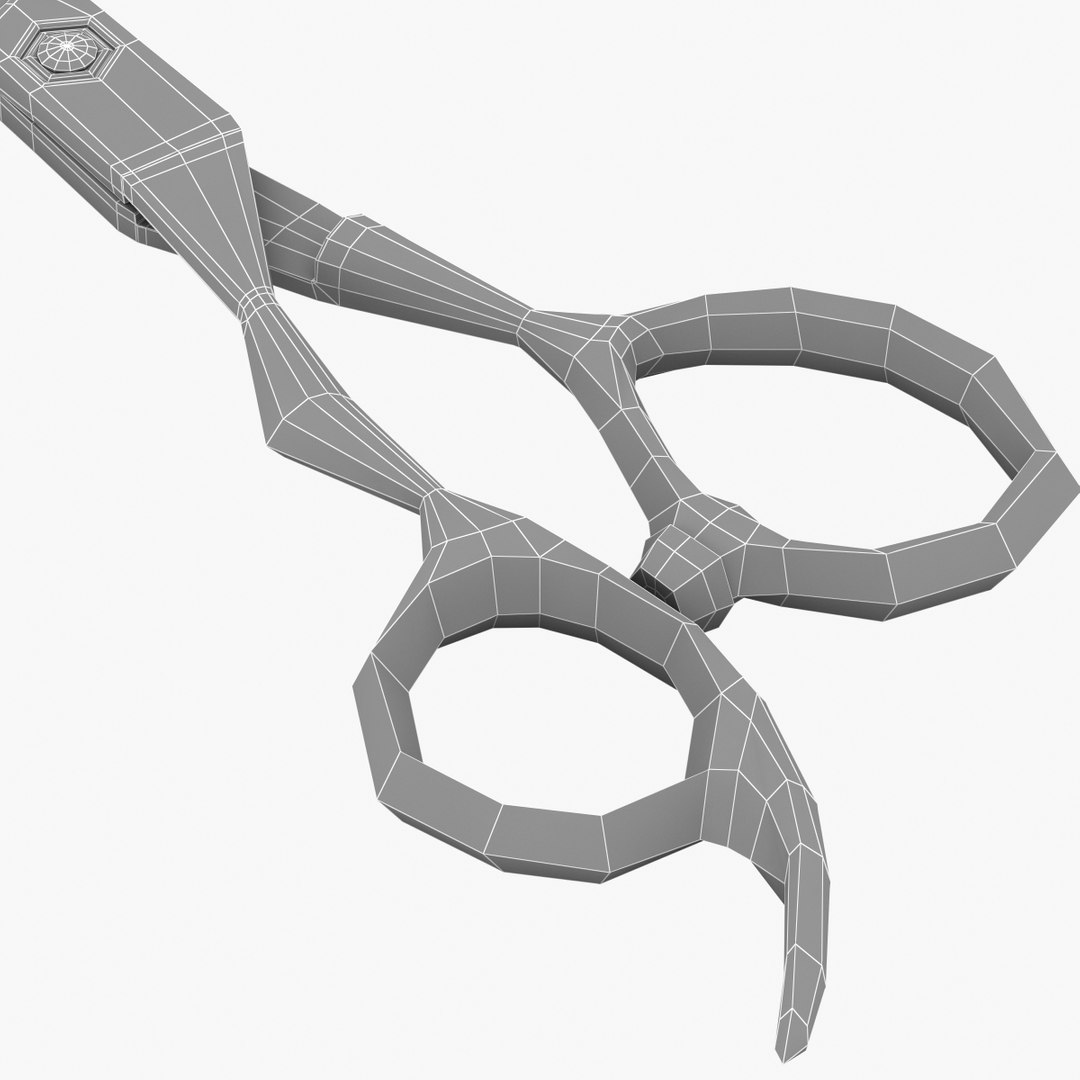 Scissors 2 3d Obj