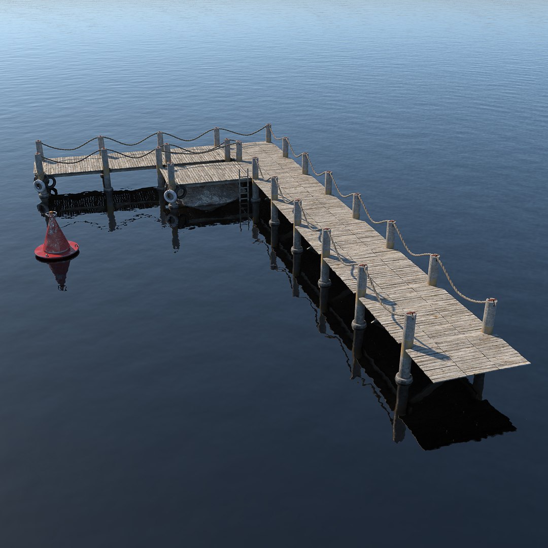 3D marina boats pier model - TurboSquid 1473984
