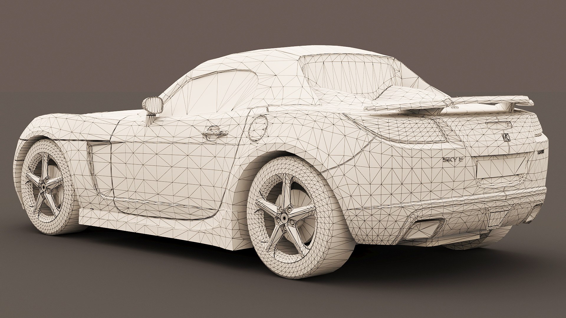 Saturn Sky Turbo 2009 3D Model - TurboSquid 2344803