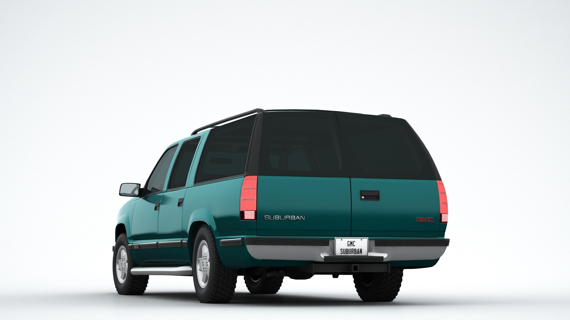 3D Model GMC Suburban 1995 - TurboSquid 2195036