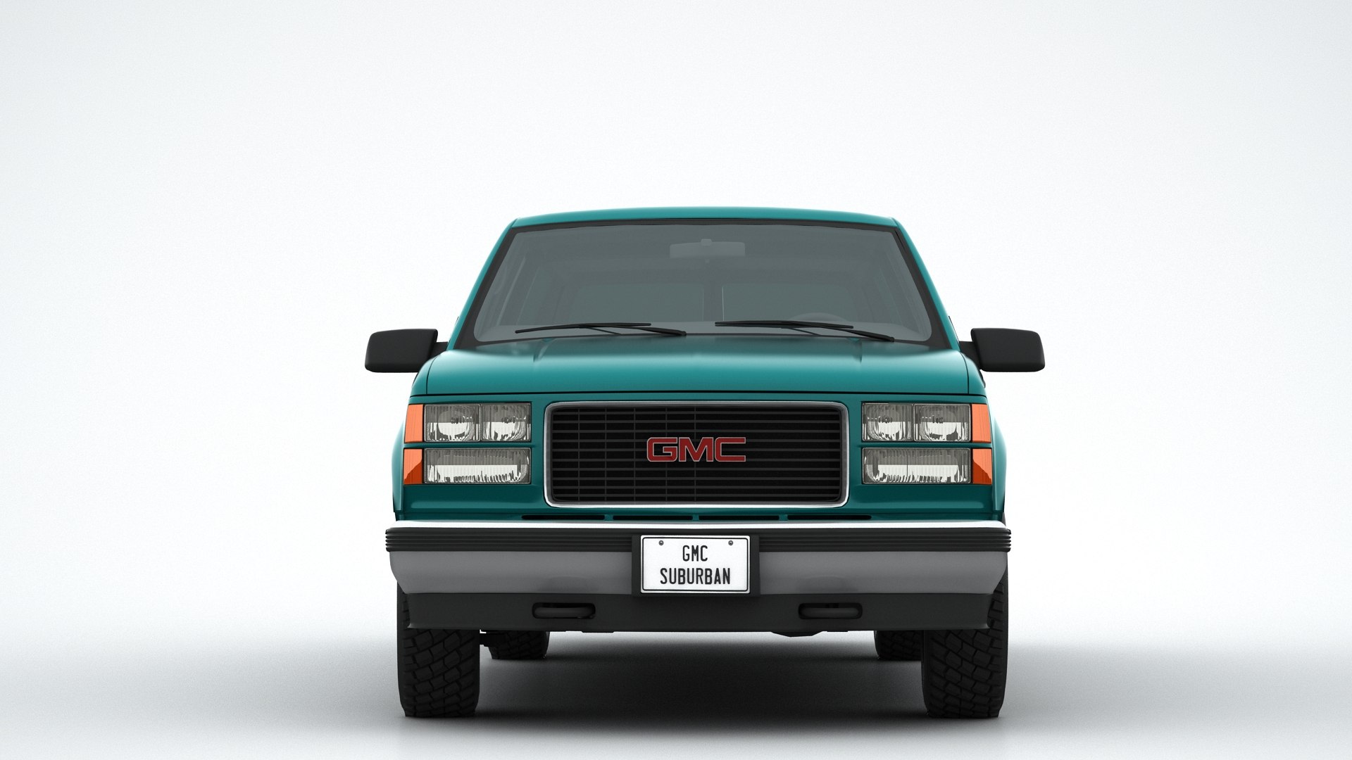3D Model GMC Suburban 1995 - TurboSquid 2195036
