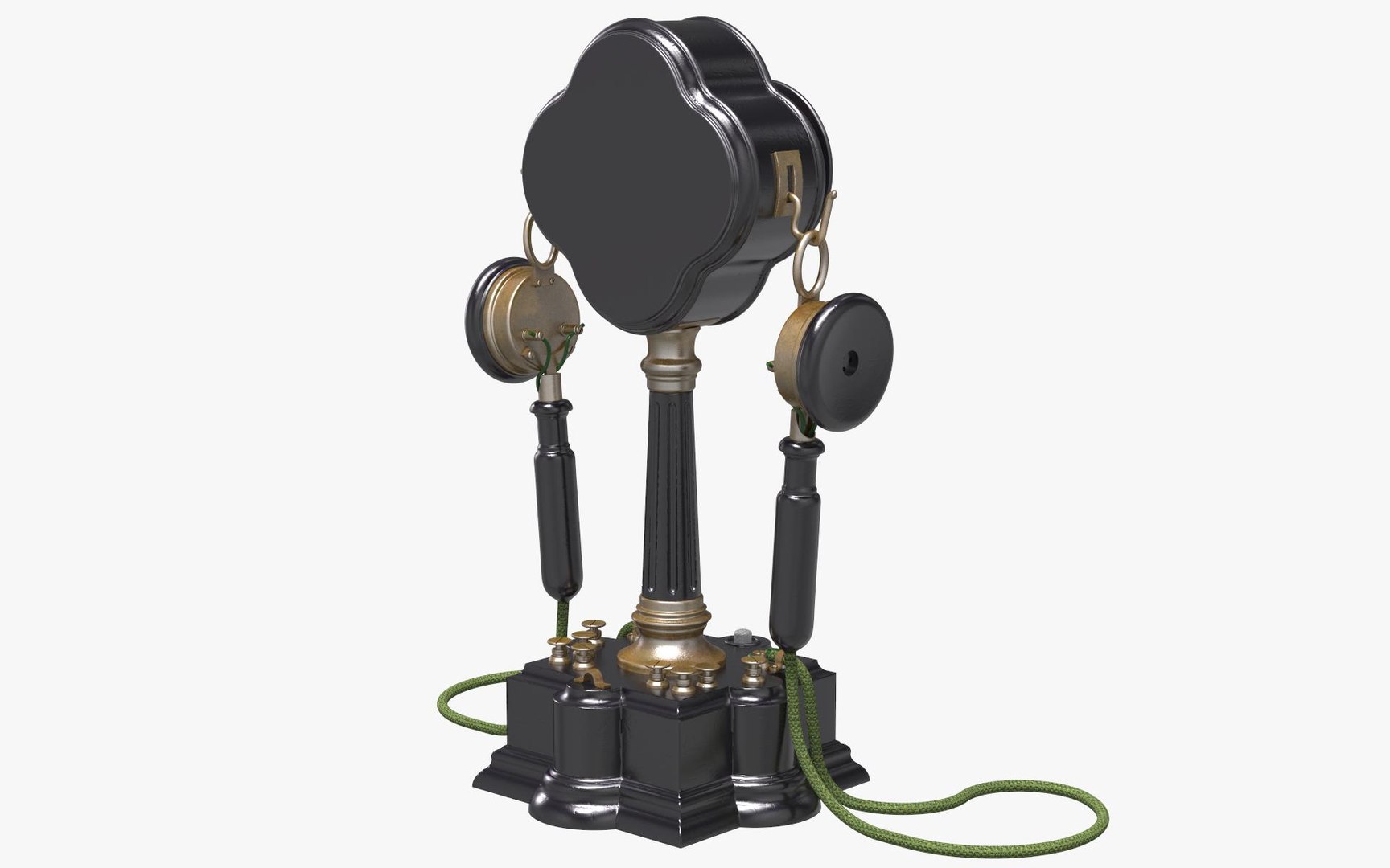 Ancient Telephone 3D Model - TurboSquid 2285105