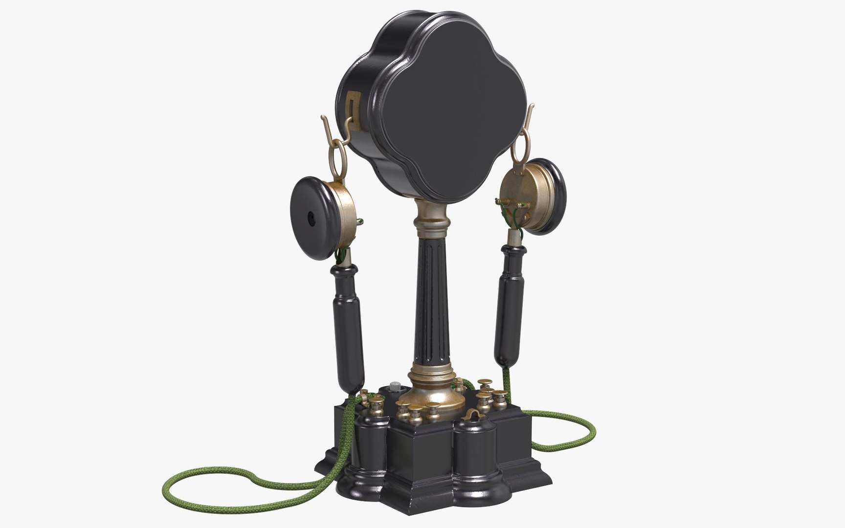 Ancient Telephone 3D Model - TurboSquid 2285105