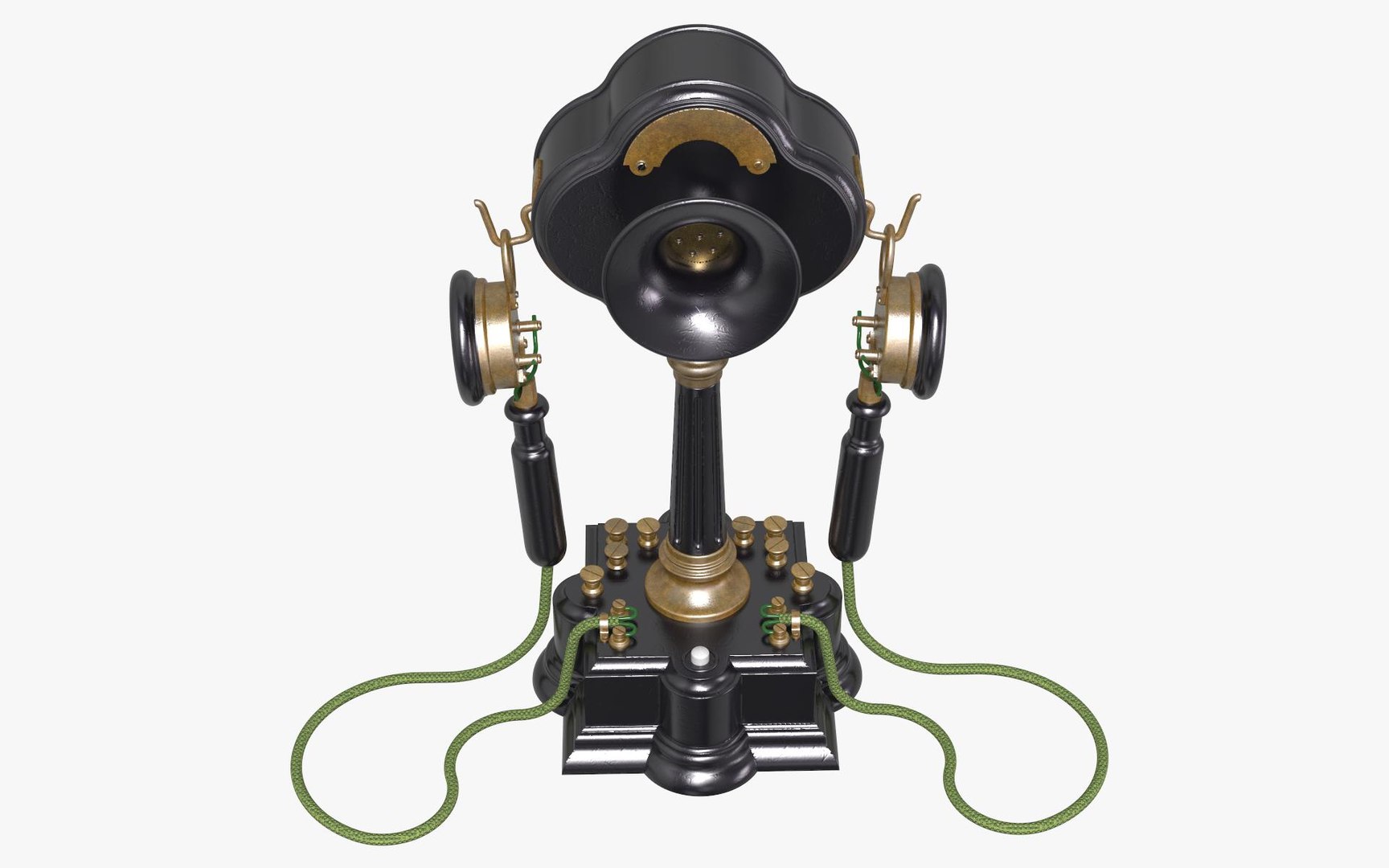 Ancient Telephone 3D Model - TurboSquid 2285105