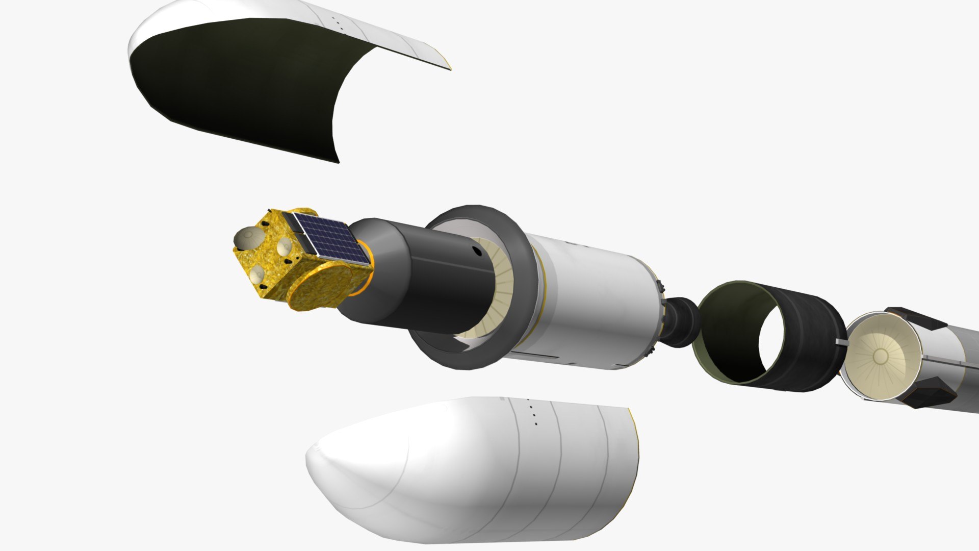 Generic reusable rocket 3D model - TurboSquid 1921762