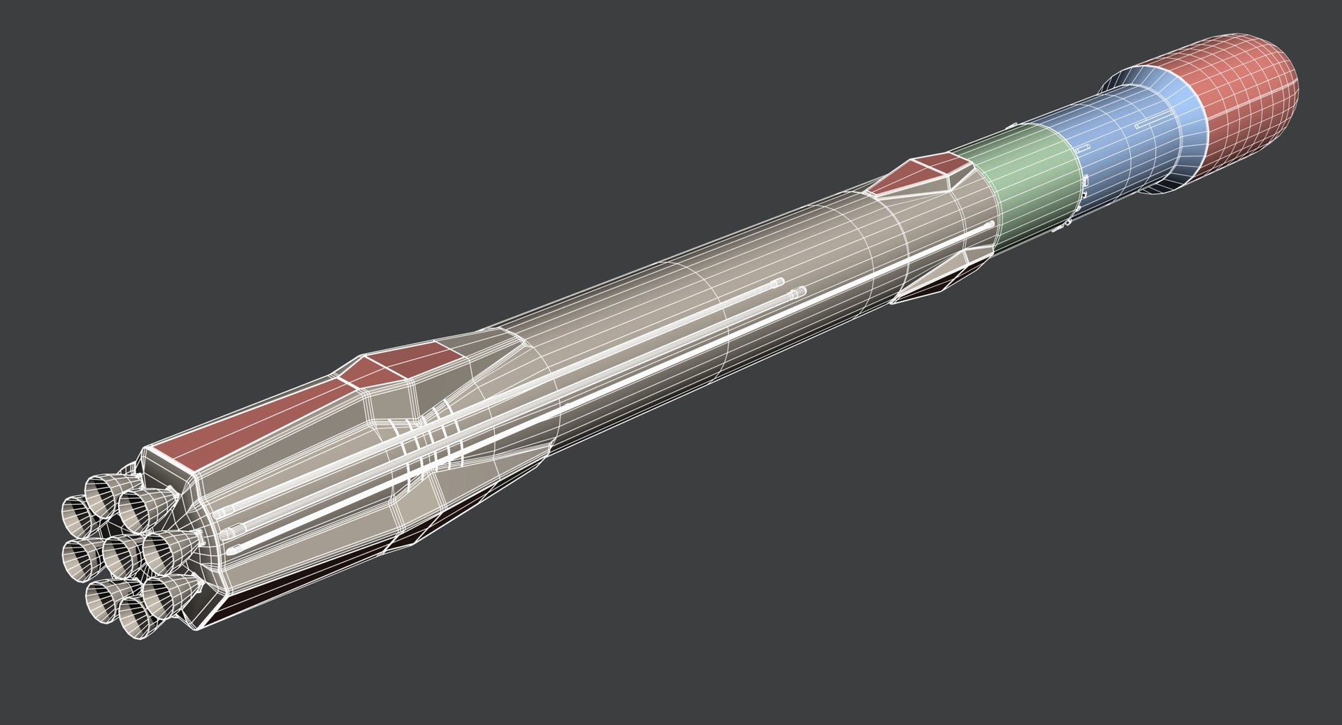 Generic reusable rocket 3D model - TurboSquid 1921762