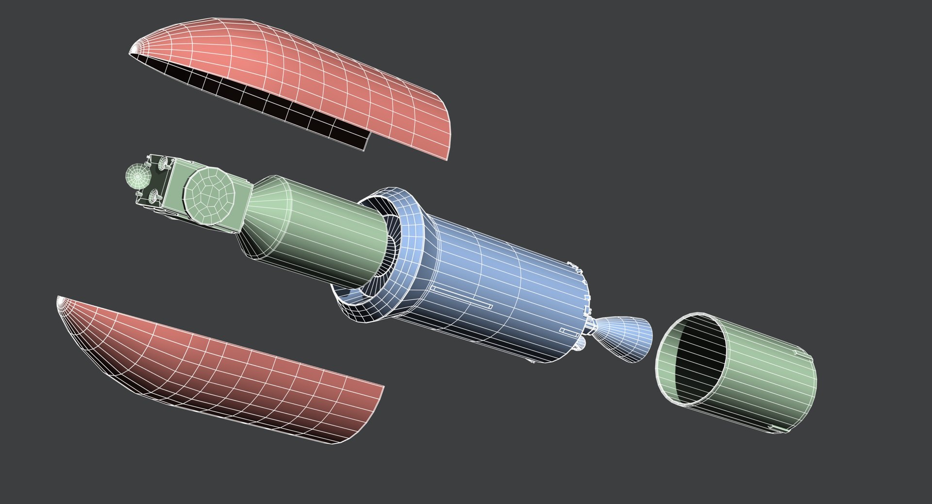 Generic reusable rocket 3D model - TurboSquid 1921762