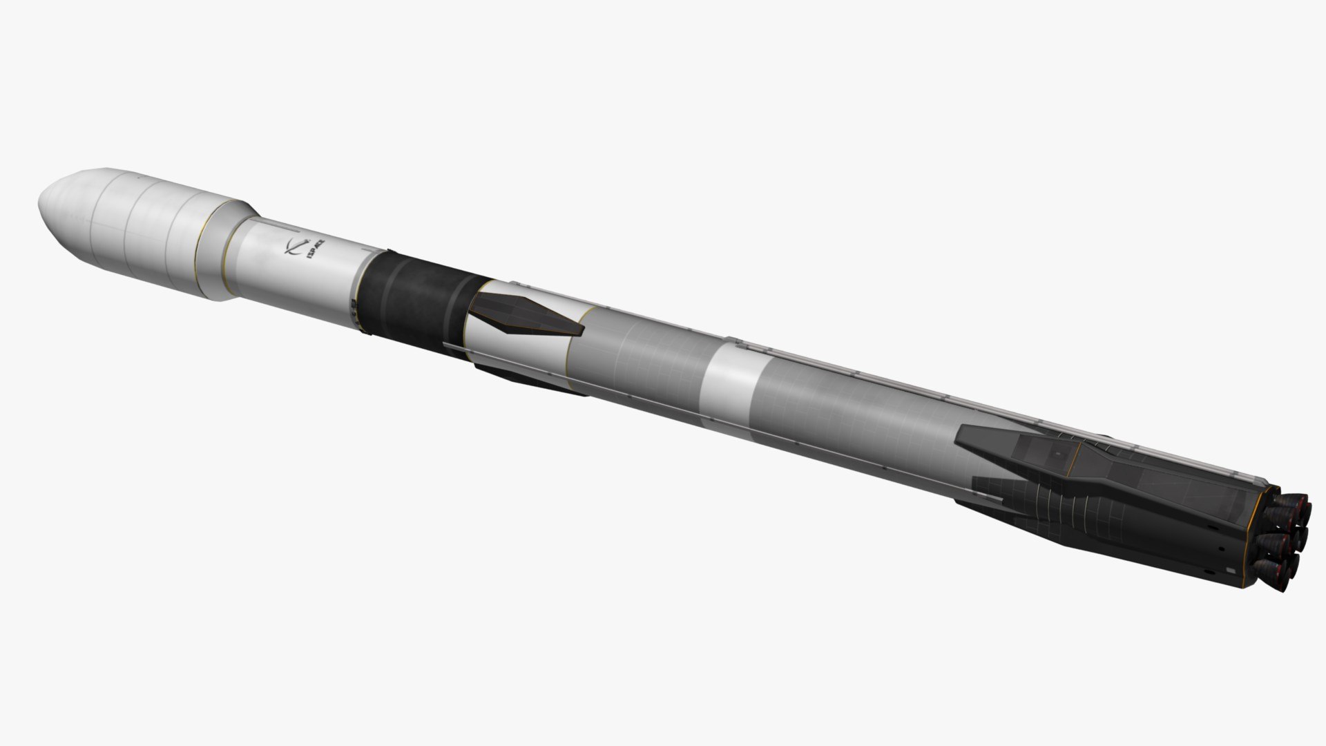 Generic reusable rocket 3D model - TurboSquid 1921762