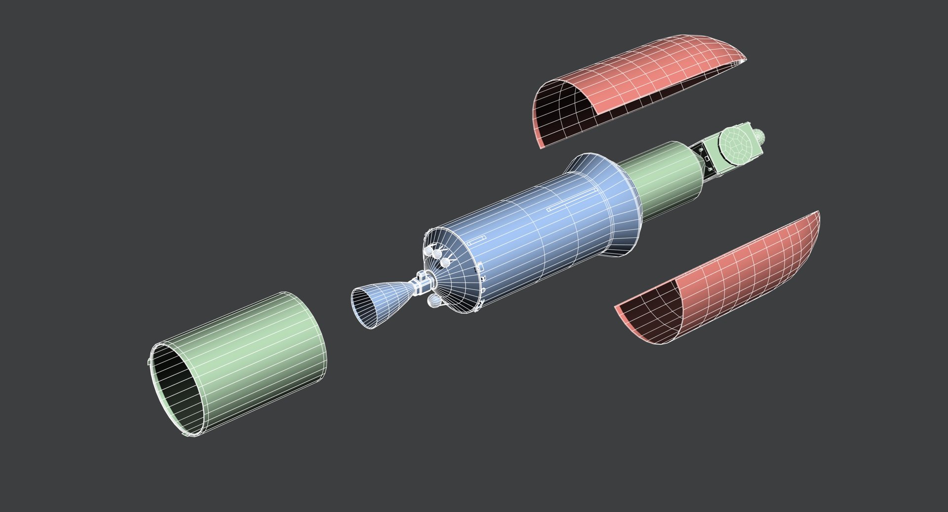 Generic reusable rocket 3D model - TurboSquid 1921762